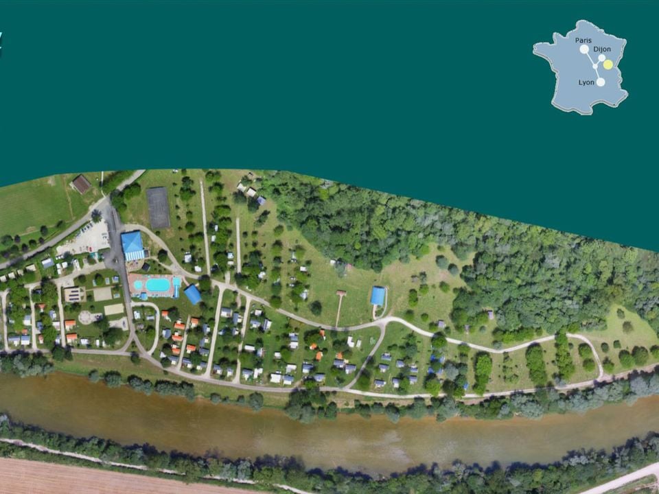 Camping Les Bords de Loue, 3* | Jura - Parcey