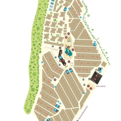 Camping La Clape Village à AGDE, tarifs et réservations