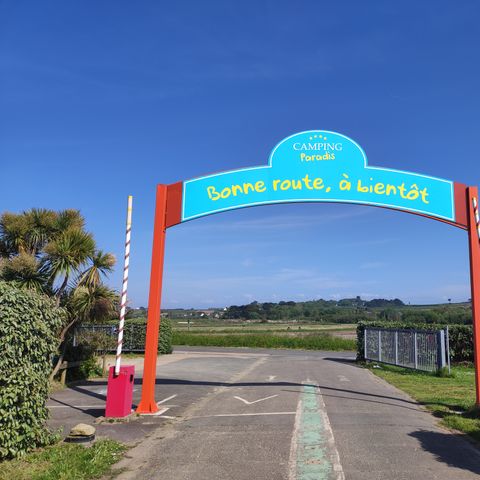 Camping Paradis - La Pointe de Roscoff à ROSCOFF, tarifs et réservations