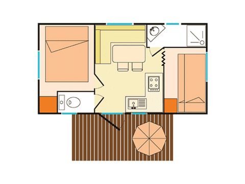 Camping Le Riva Bella à OUISTREHAM, tarifs et réservations